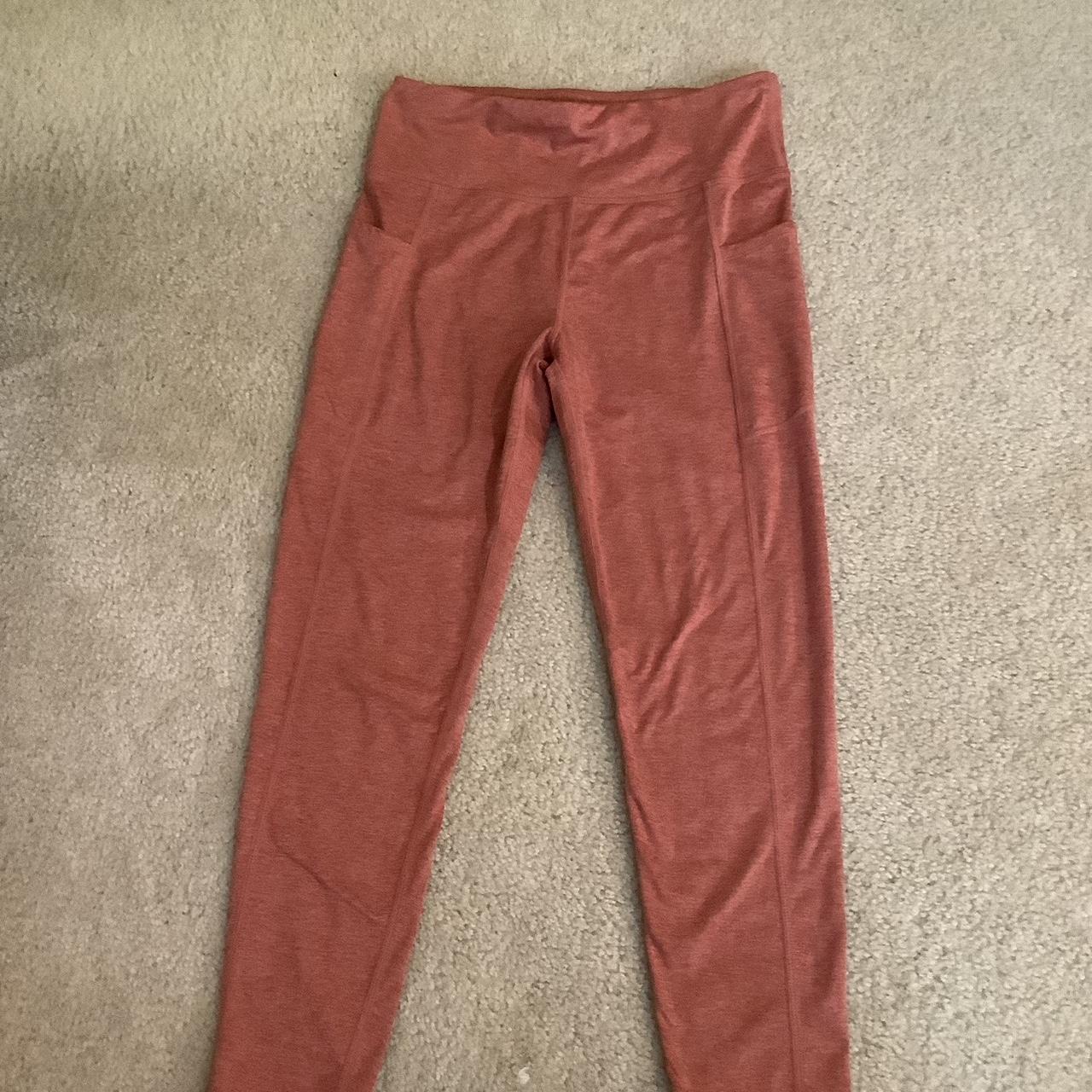Threads 4 Thought Women's Pink Leggings | Depop