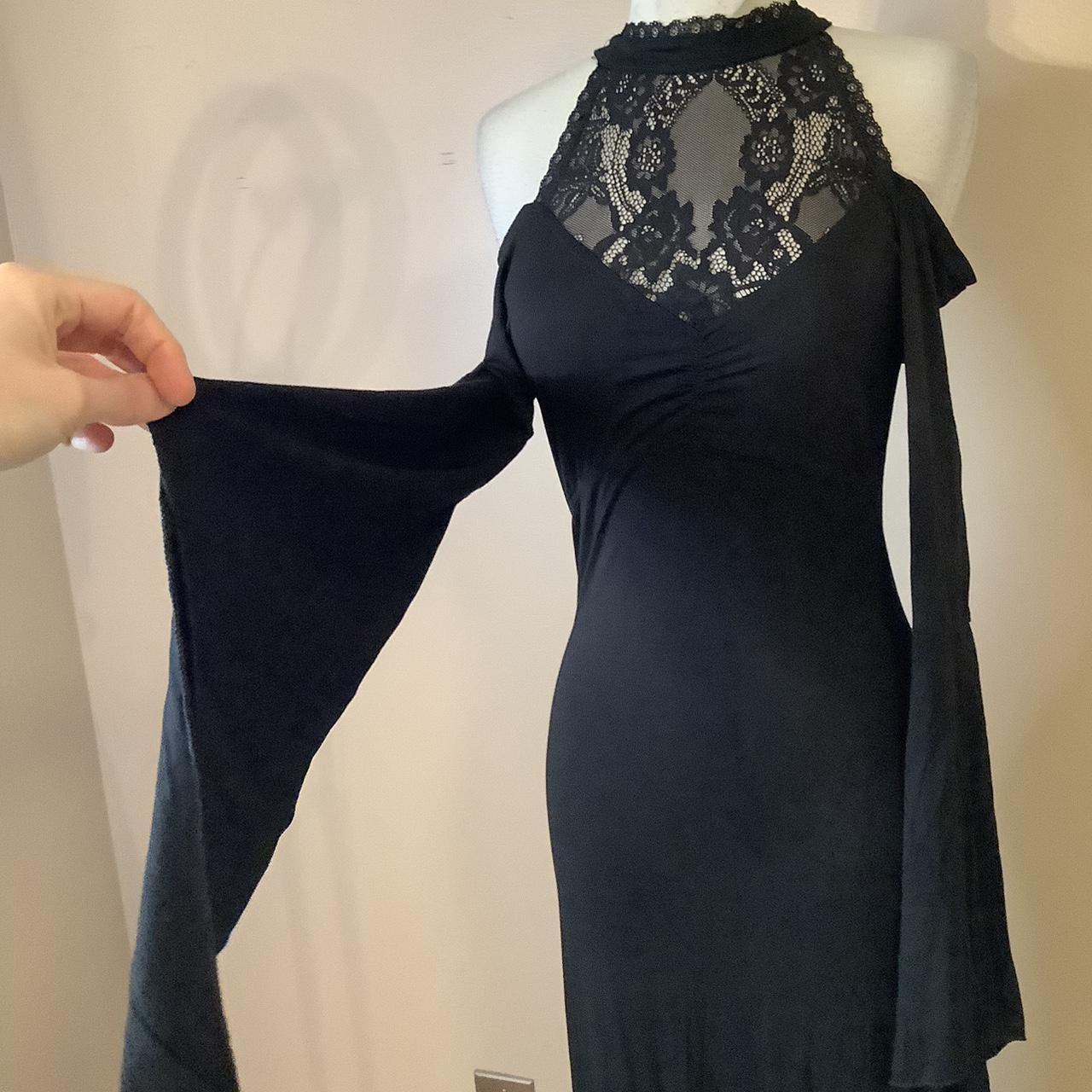 Killstar Dollskill Forever Fades Black Gothic Gown... - Depop