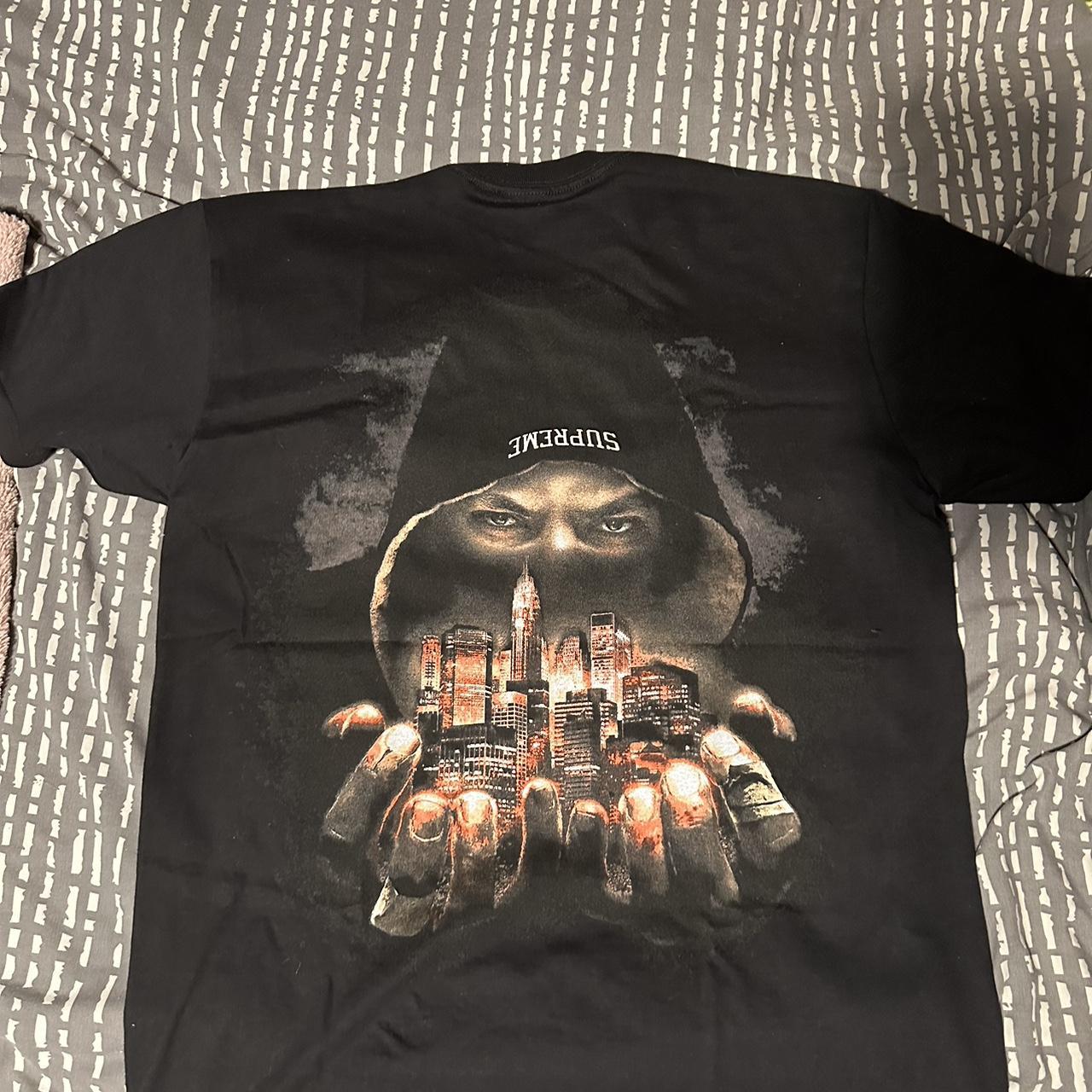 Supreme ‘Fighter’ Tee Black Size: Medium Condition:... - Depop