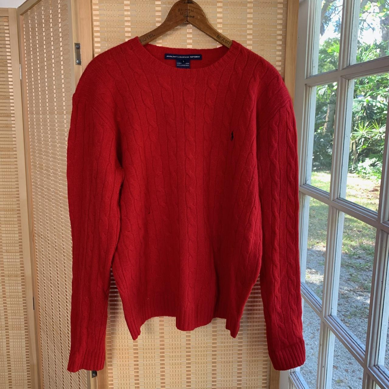 Men's Red Jumper | Depop