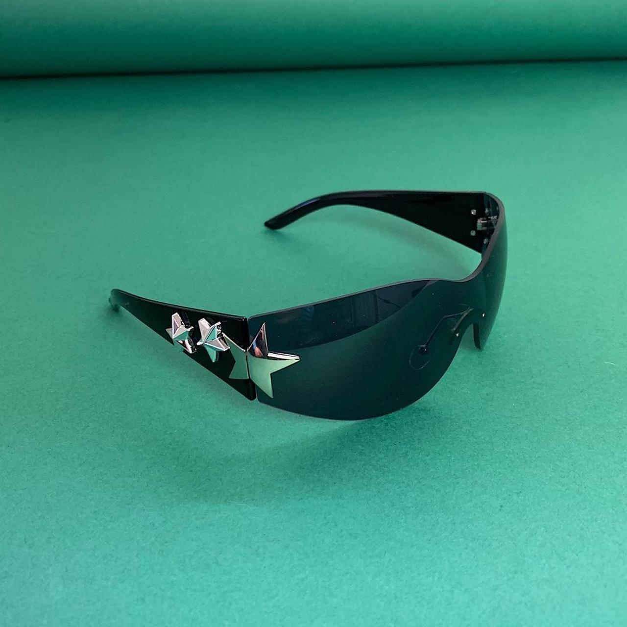 Y2k 2000s Vintage Style Frameless Silver Star Depop