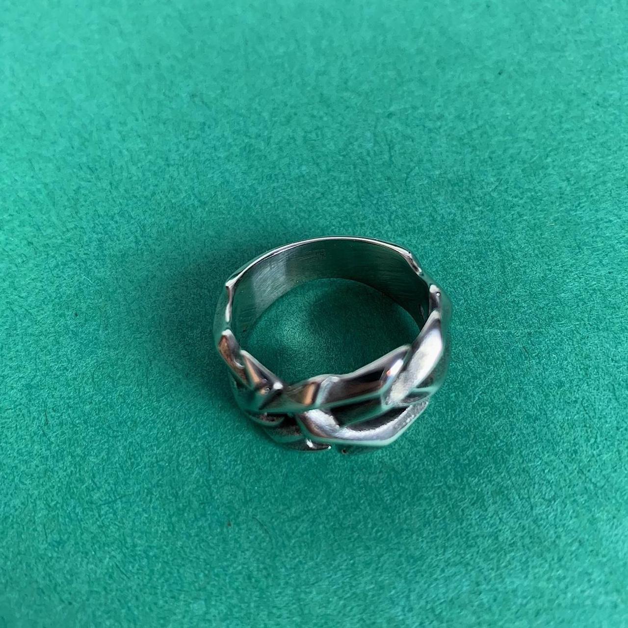 Y2k 2000s opium thorn silver sterling silver punk... - Depop