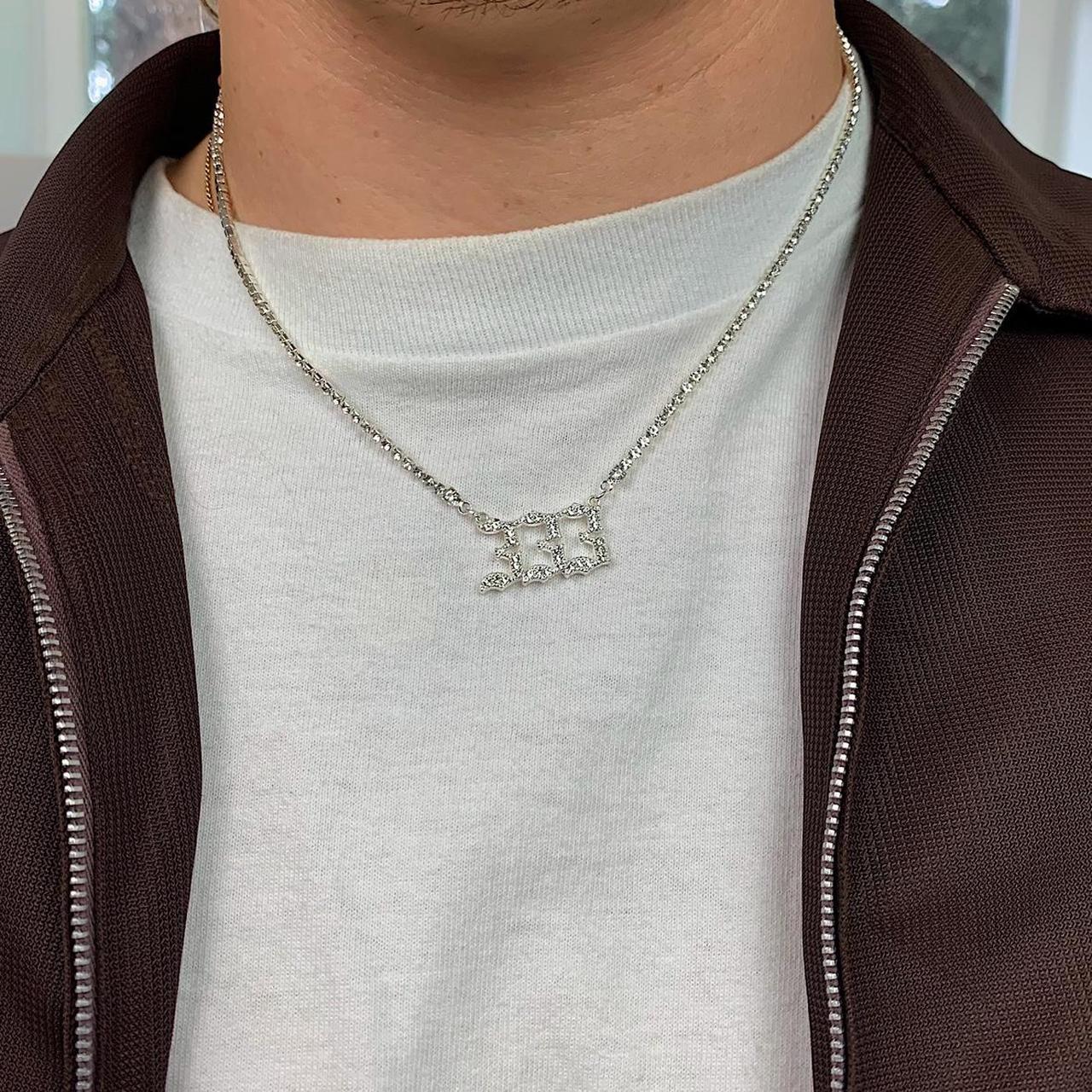 Cyber Y2k 2000s style rhinestone Angel Numbers 333... | Depop