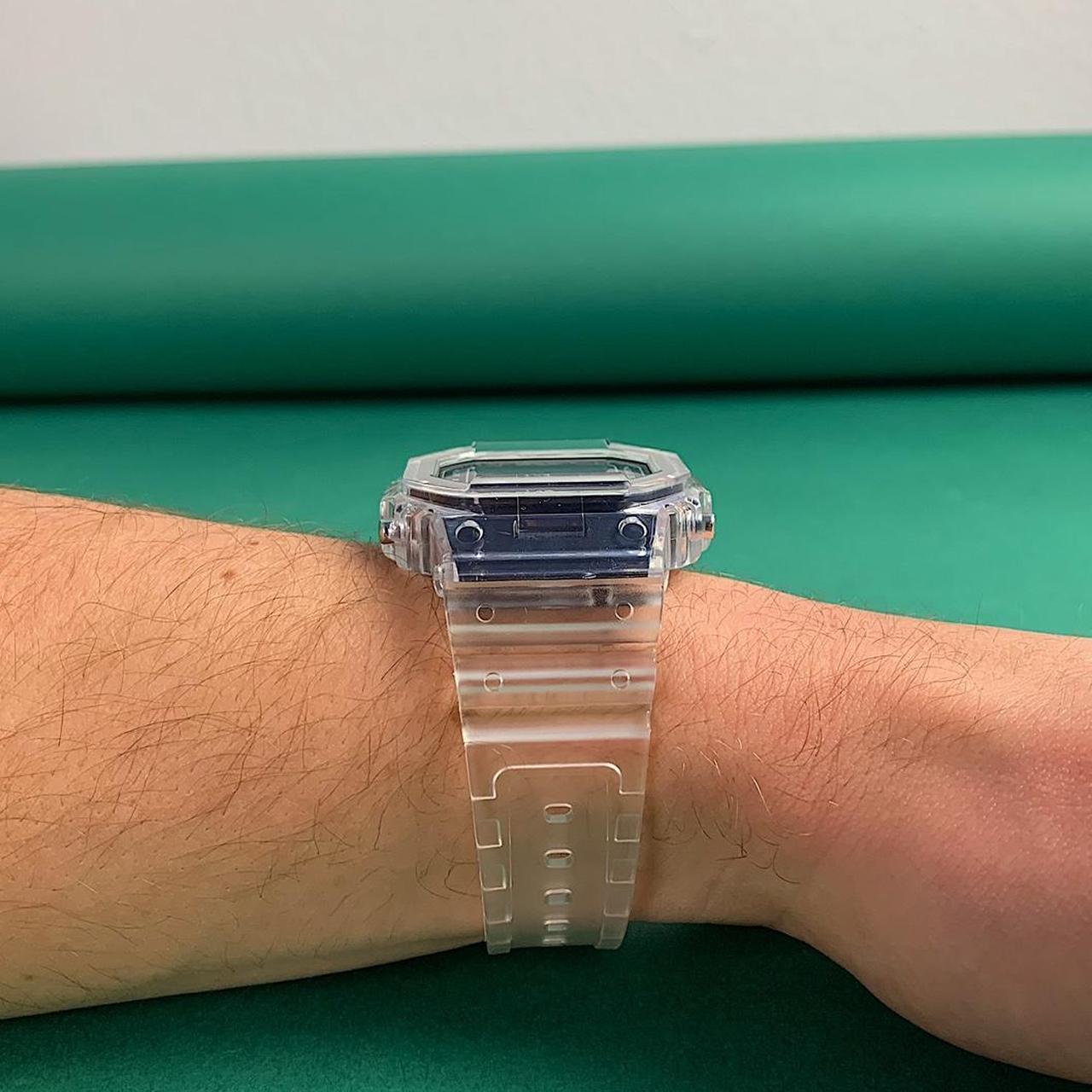 Cyber y2k 2000s retro vintage style transparent... | Depop