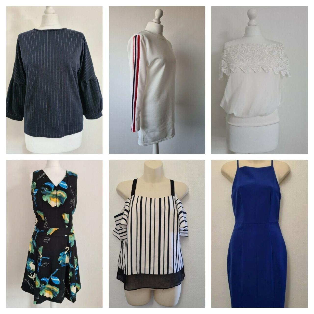 BUNDLE of clothes size XS 6-8 dresses tops H&M Next... - Depop