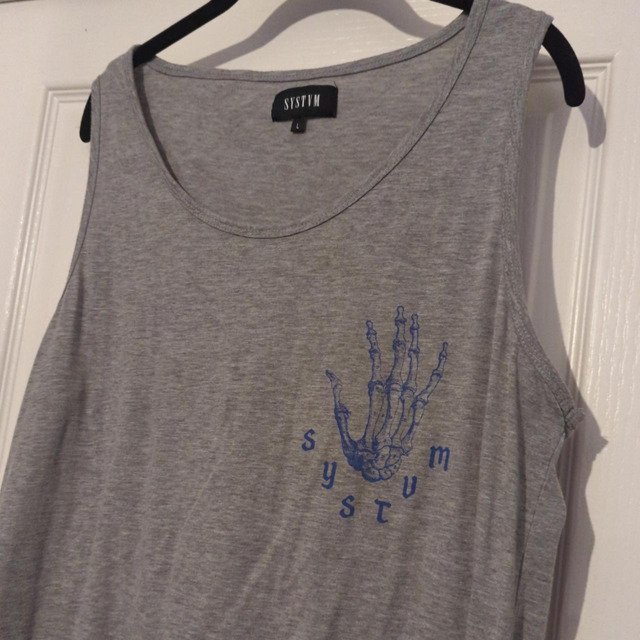 SYSTVM Skeleton Vest, Men's Large. #goth #skater... - Depop