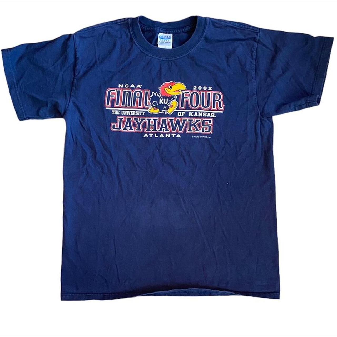 Vintage Y2K University of Kansas Final Four NCAA... - Depop