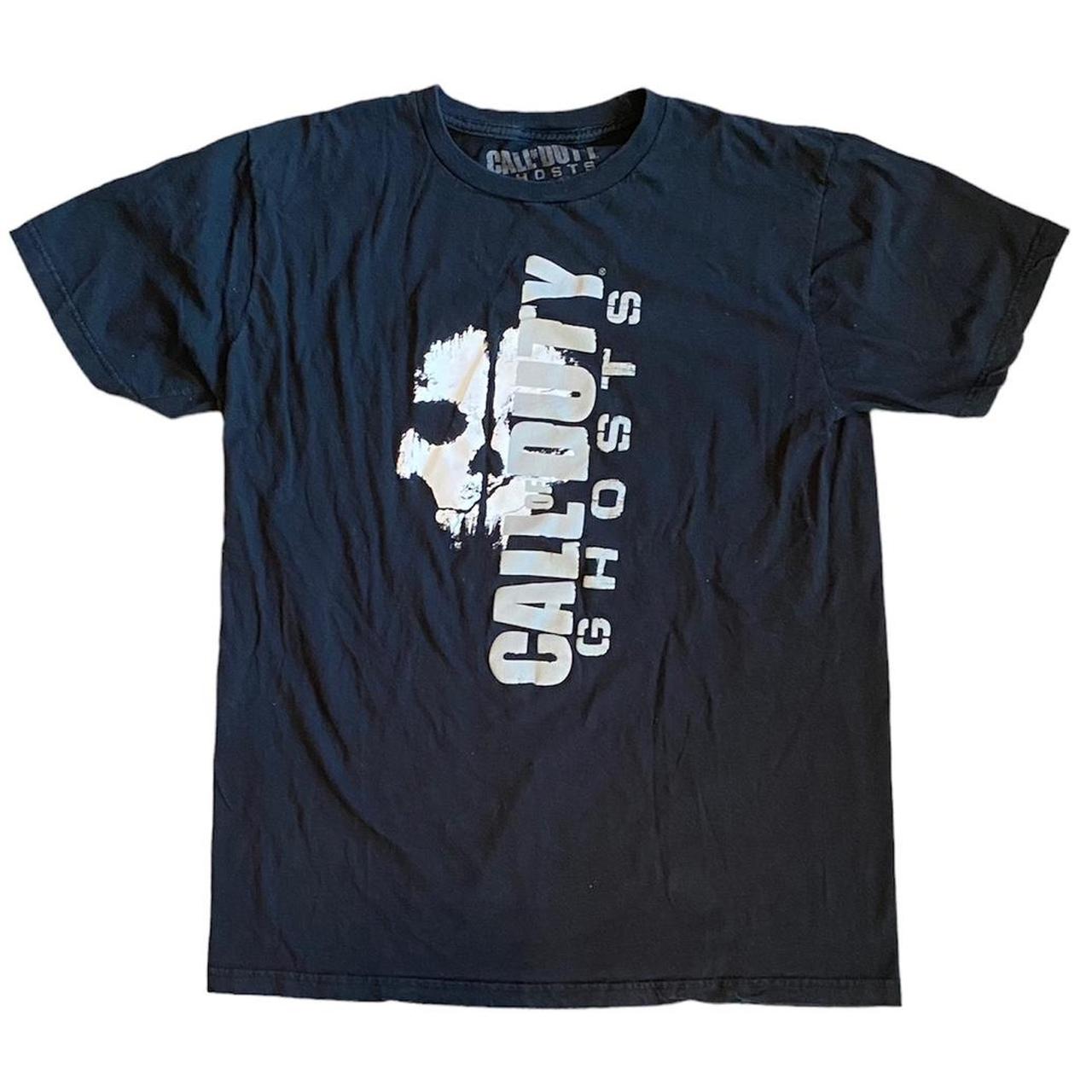 Vintage Y2K Call of Duty Ghosts T Shirt. Cod video... - Depop