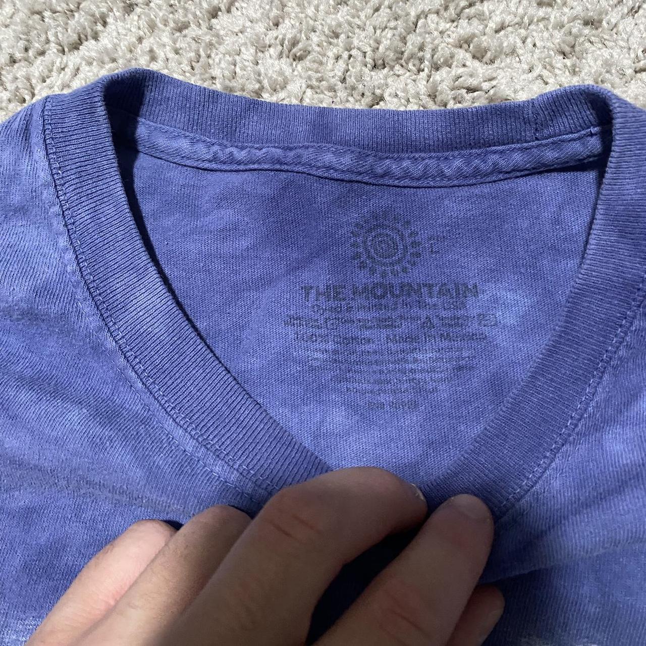 Vintage y2k The Mountain blue owl nature t-shirt - a... - Depop