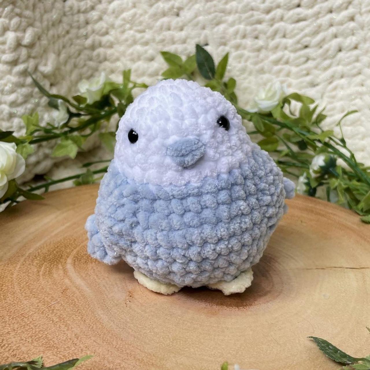 🦜💙BUDGIE PLUSHIE💙🦜 This lovely amigurumi (crochet)... - Depop