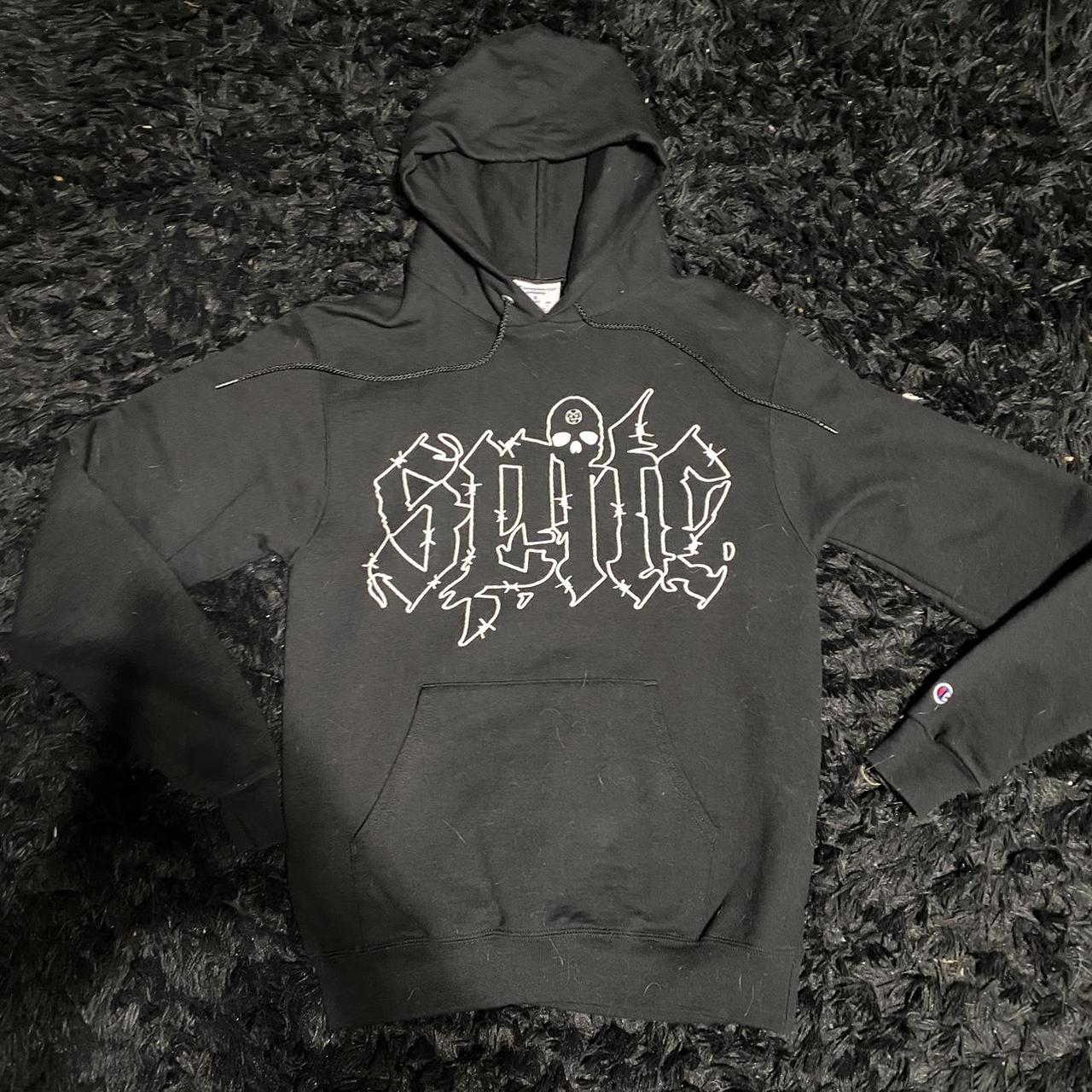 Spite band hoodie Barely worn no flaws Message for... - Depop