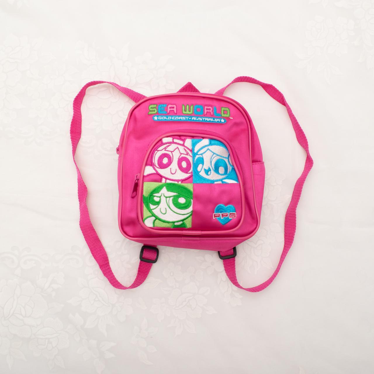 y2k 2000s Powerpuff Girls mini backpack the cutest... - Depop