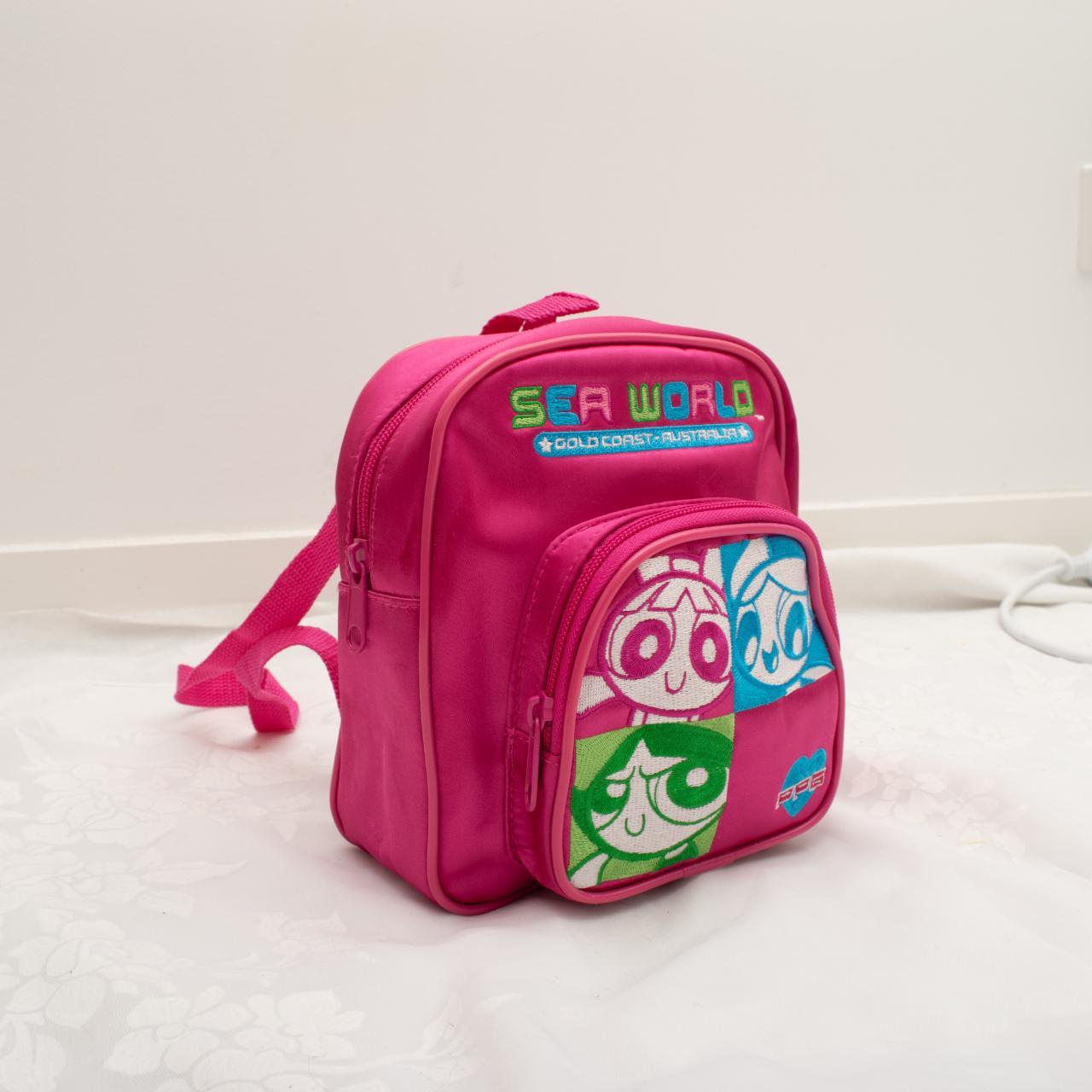 y2k 2000s Powerpuff Girls mini backpack the cutest... - Depop