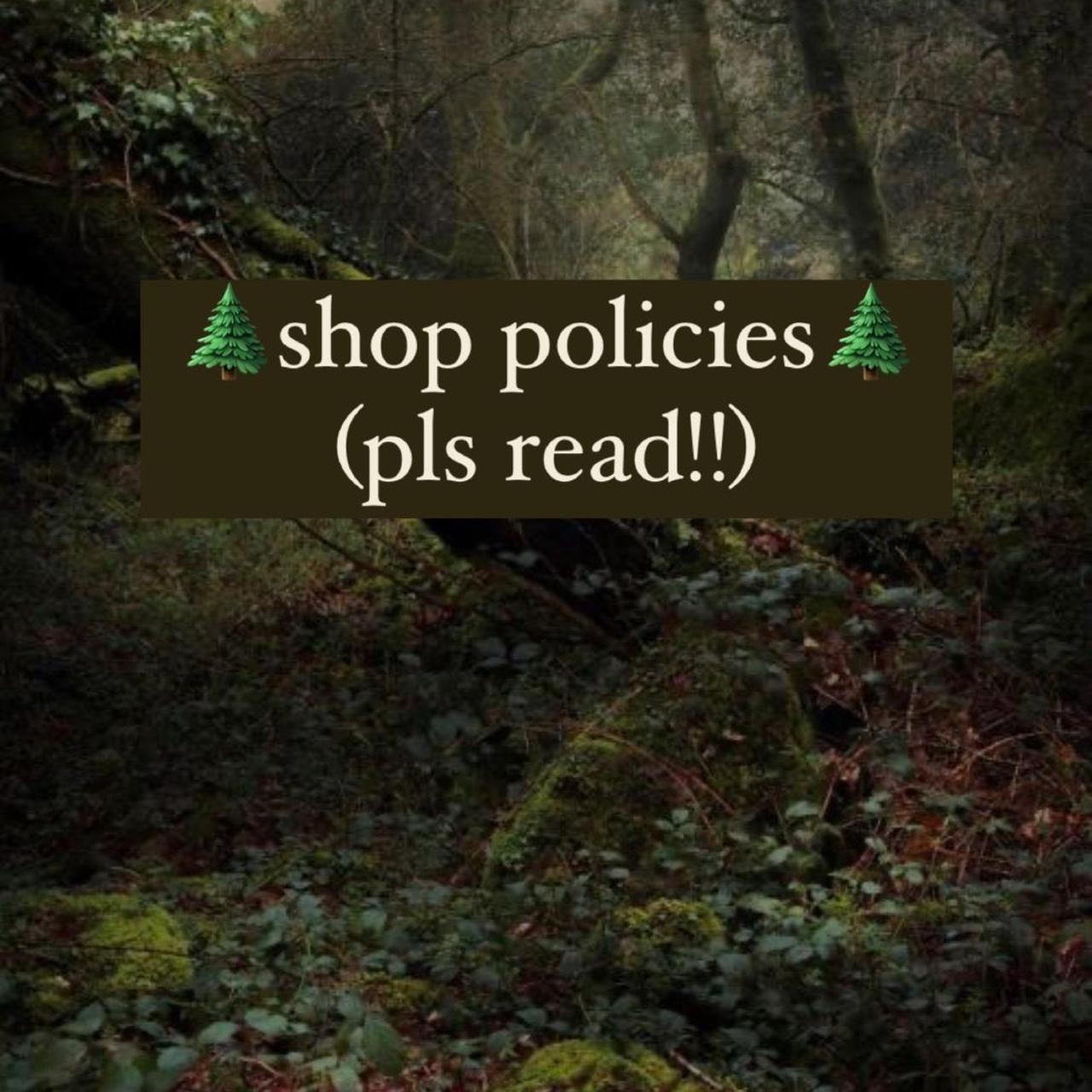 my shop policies🌲🦌 !!DO NOT PURCHASE THIS LISTING U... - Depop