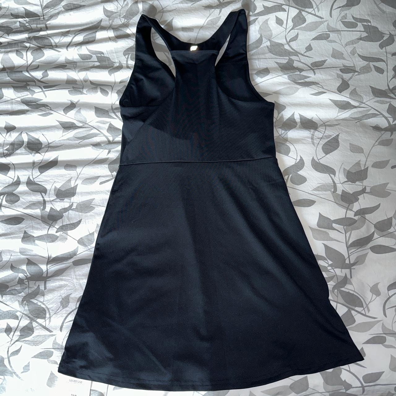 Fabletics Women's Black Dress | Depop