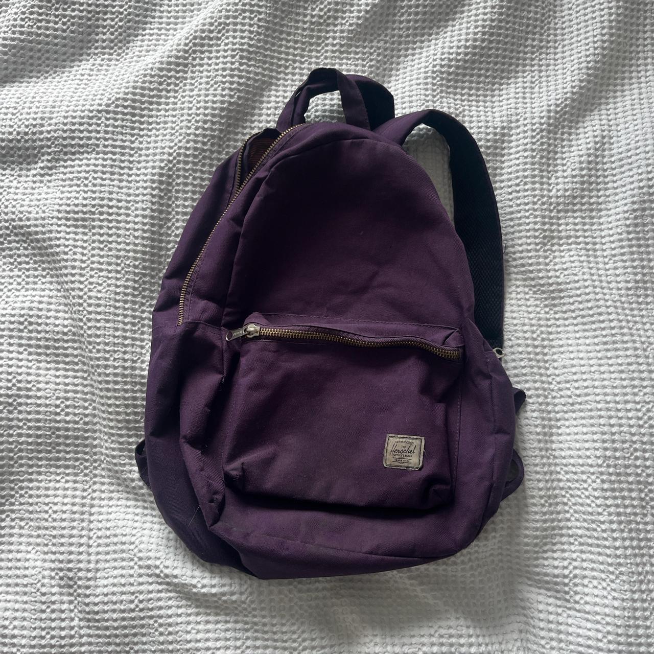 Herschel purple rucksack #herschel #rucksack - Depop