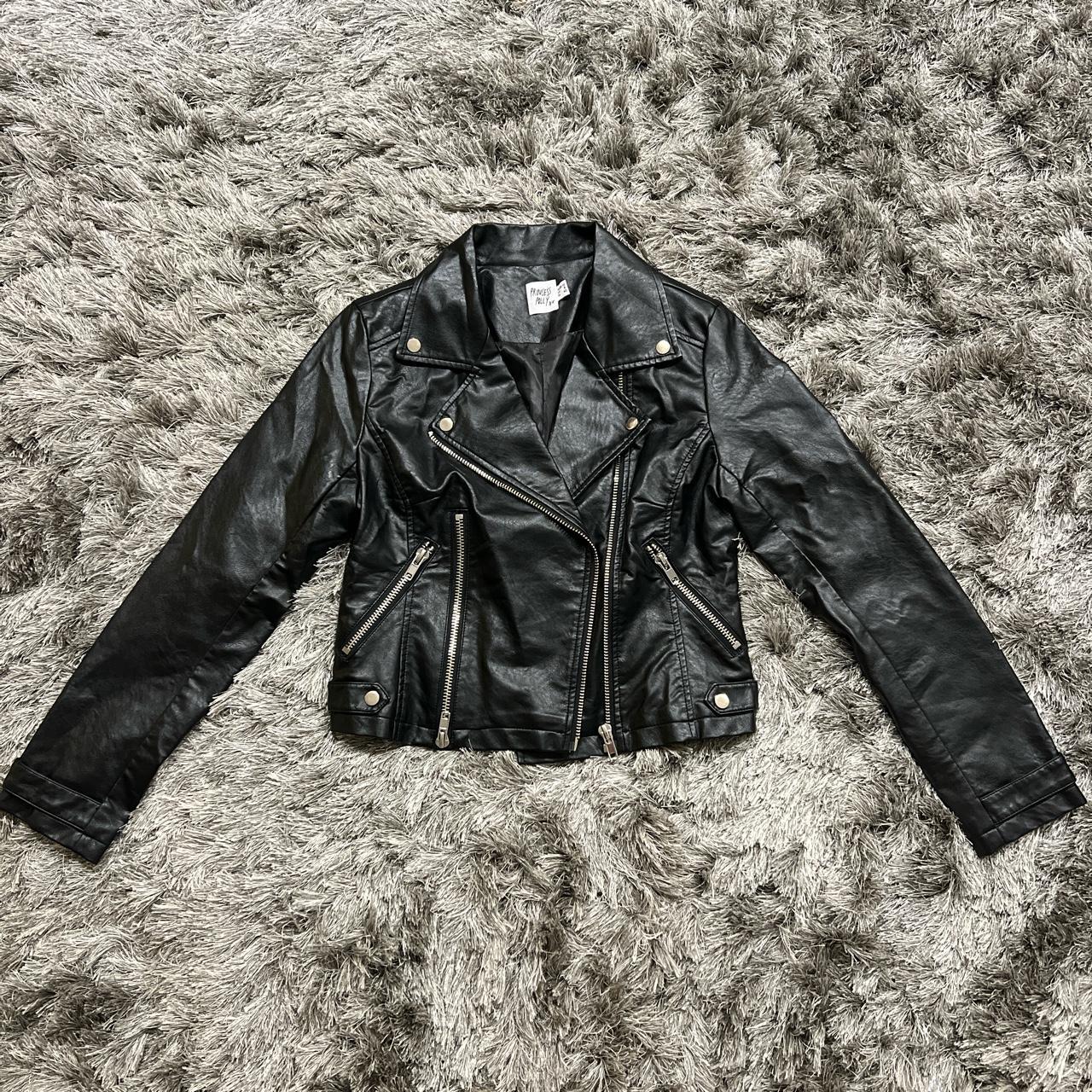 Princess Polly, leather jacket - Depop