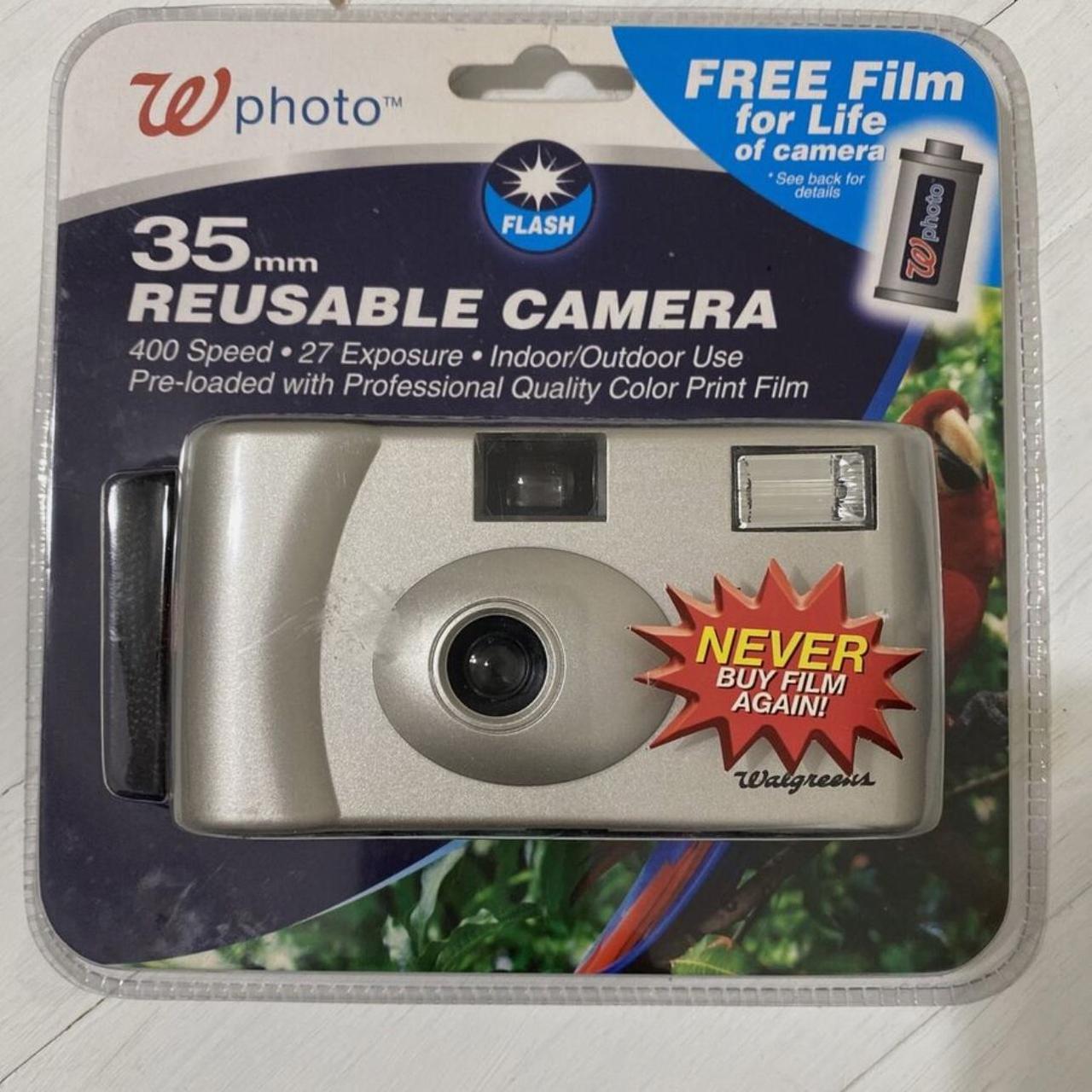 Walgreens 35mm film Reusable Camera New Sealed.... | Depop