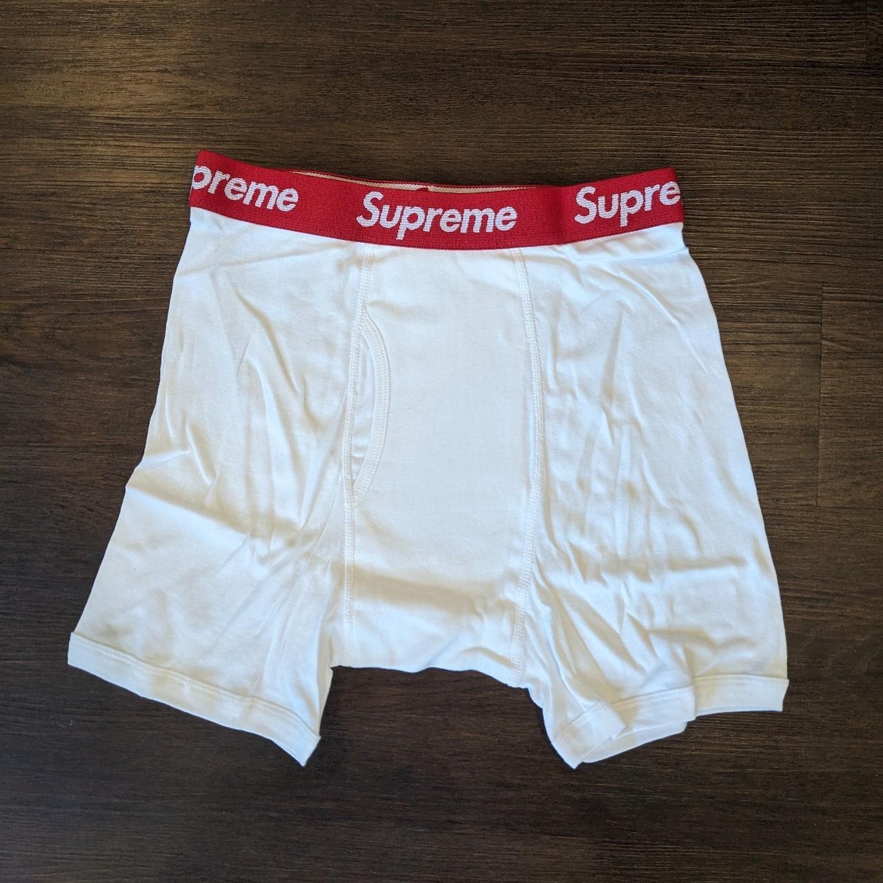 Supreme Hanes boxer briefs. Brand new - never... - Depop