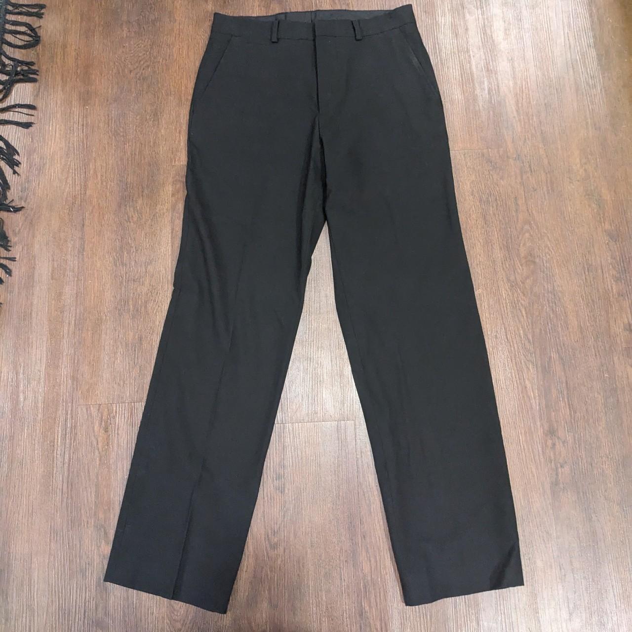 JF J.Ferrar black dress pants, regular straight... | Depop