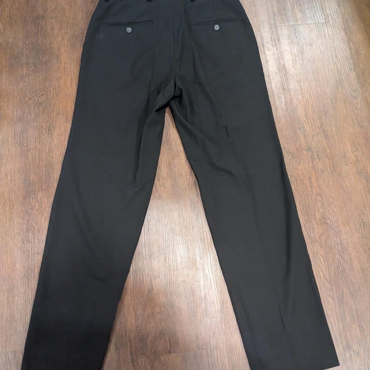 JF J.Ferrar black dress pants, regular straight... | Depop
