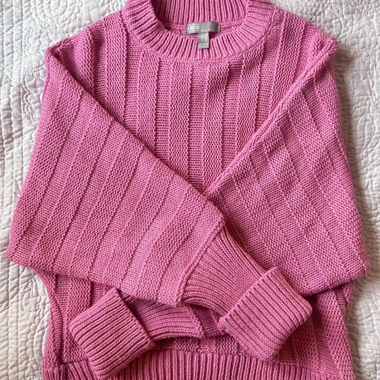 ASOS Women's Pink Jumper | Depop