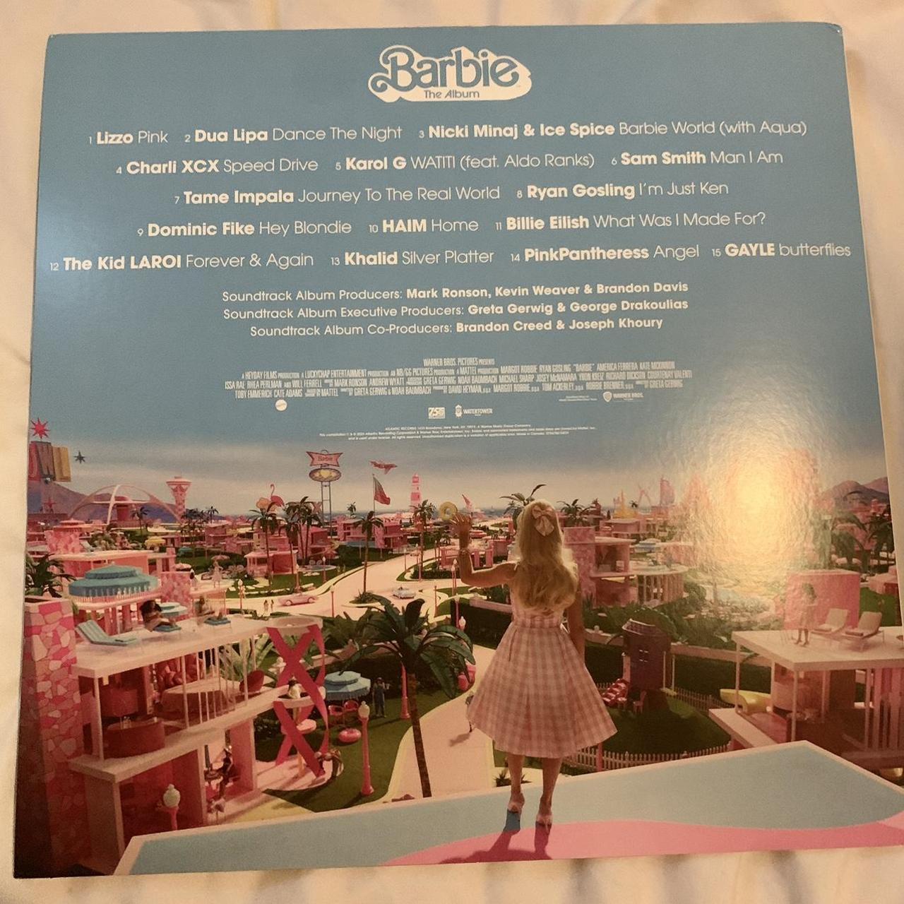 Barbie Soundtrack Limited Edition Blue Vinyl - Depop