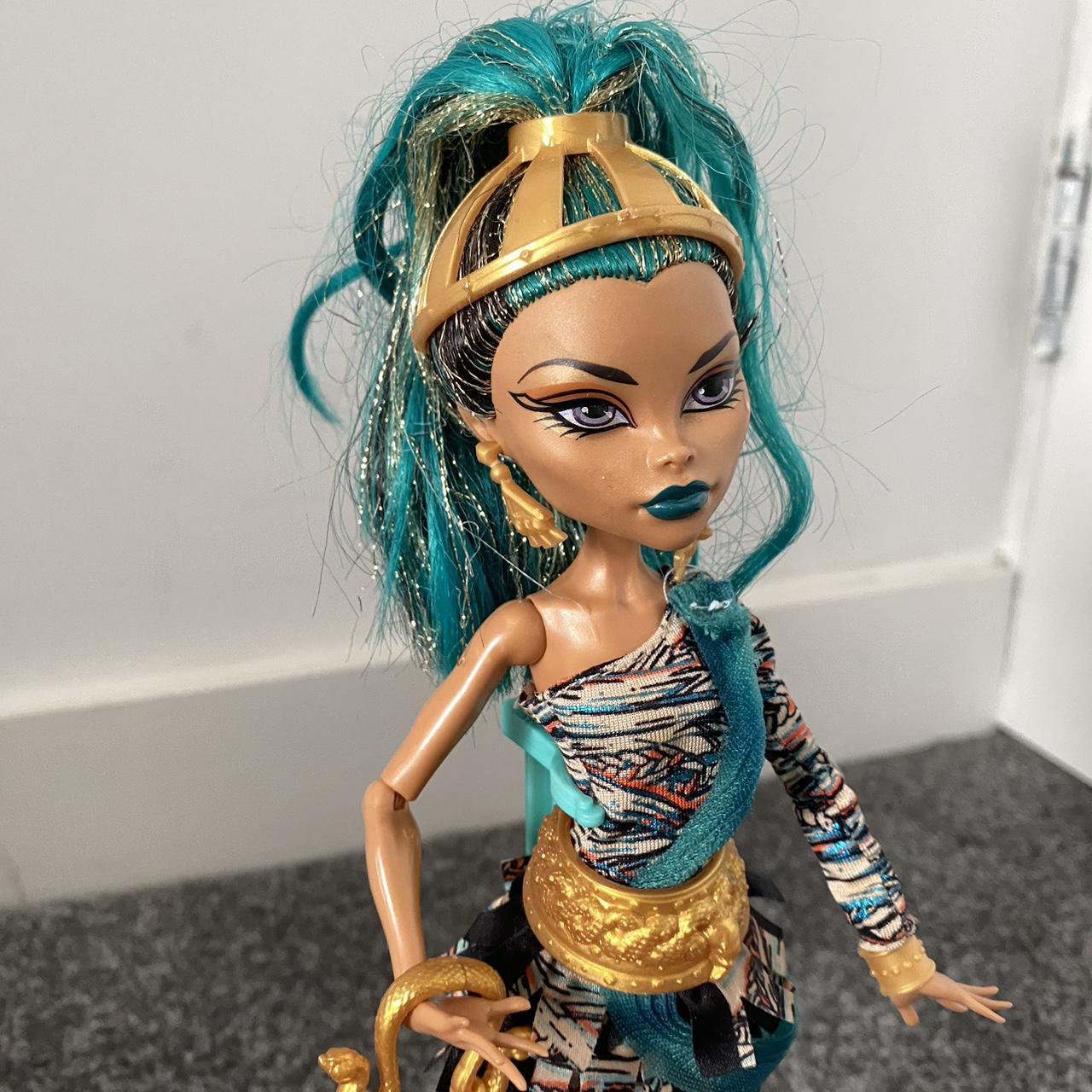 Monster High Rare Nefera De Nile Doll With Bag, Pet... - Depop