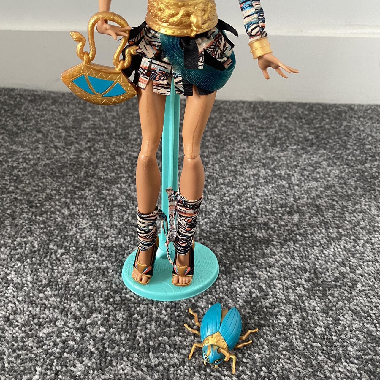 Monster High Rare Nefera De Nile Doll With Bag, Pet... - Depop