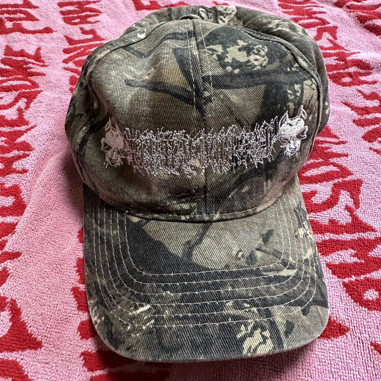 redrumdogpound chernobyl camo hat used a handful of... - Depop