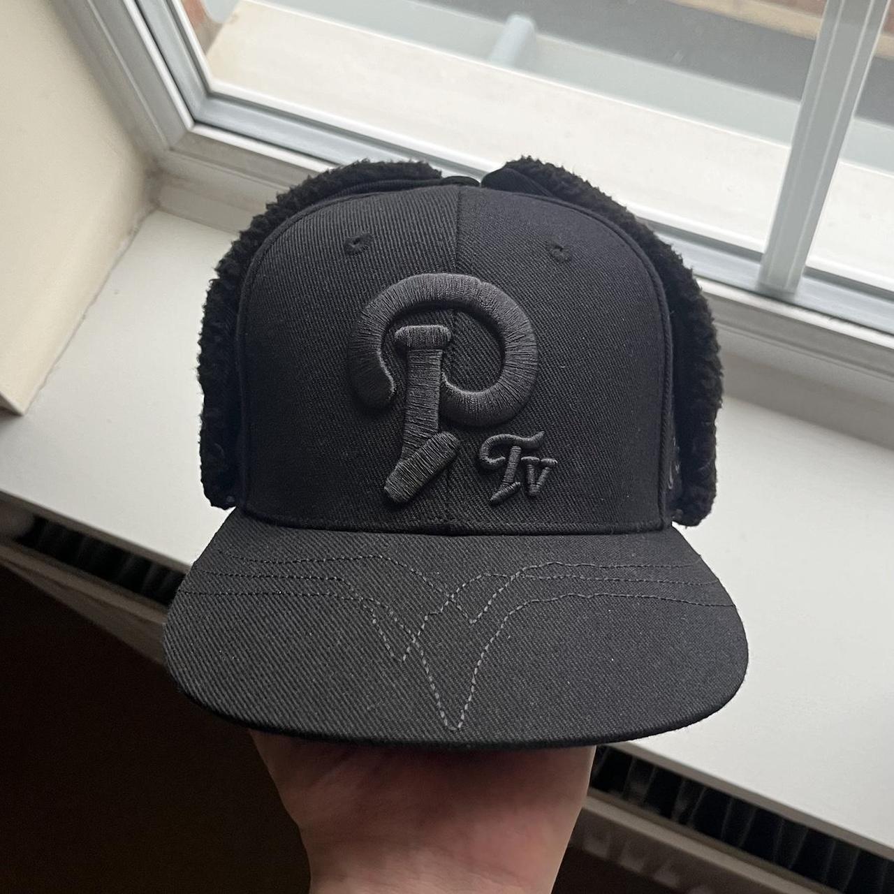 Peak television dog ear hat Black comin in like... - Depop