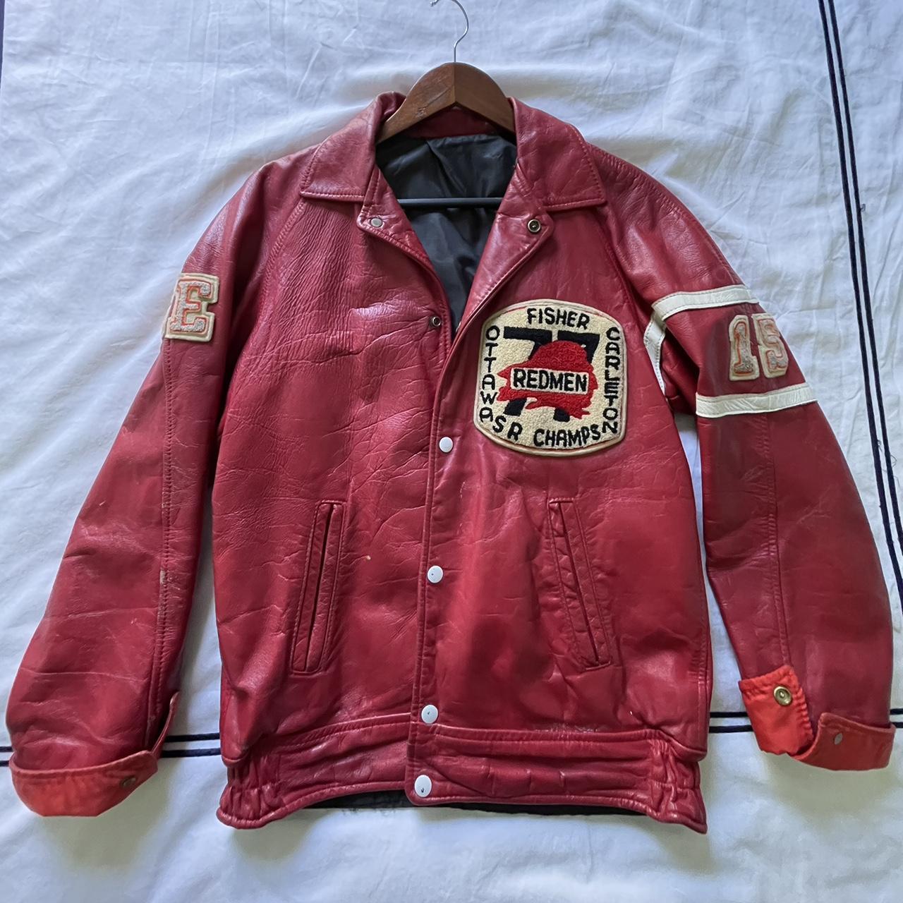 Men's Red Jacket | Depop