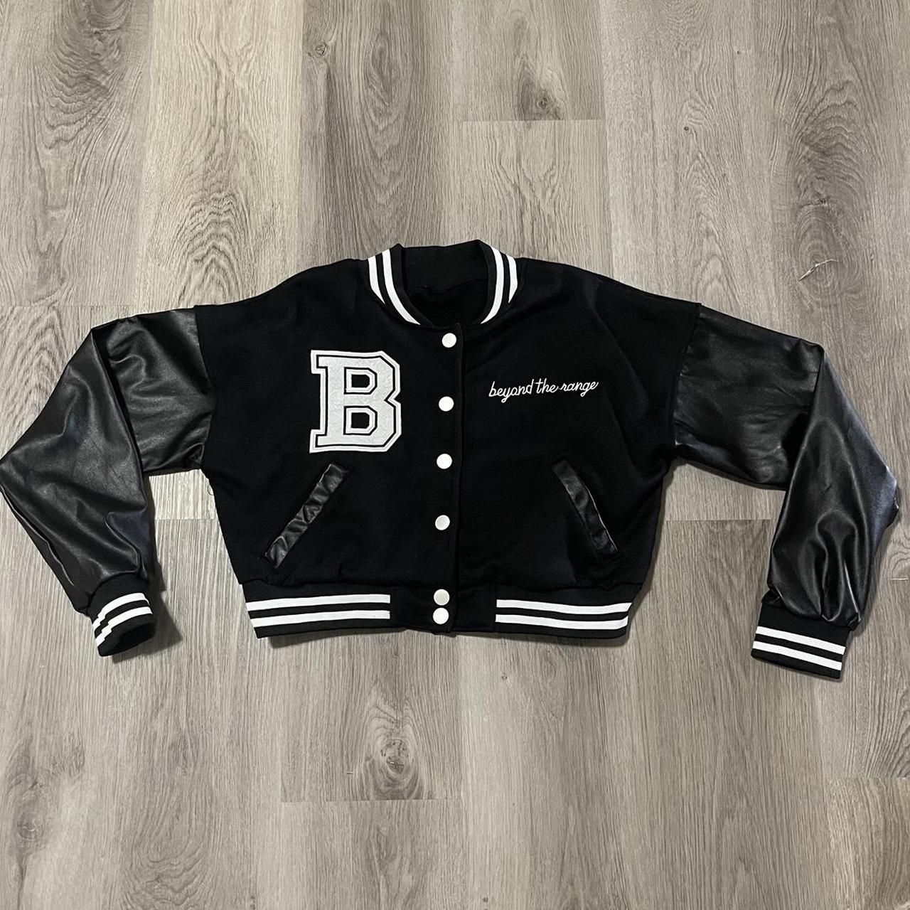 Cropped varsity jacket #varisty #goingout #summer... - Depop
