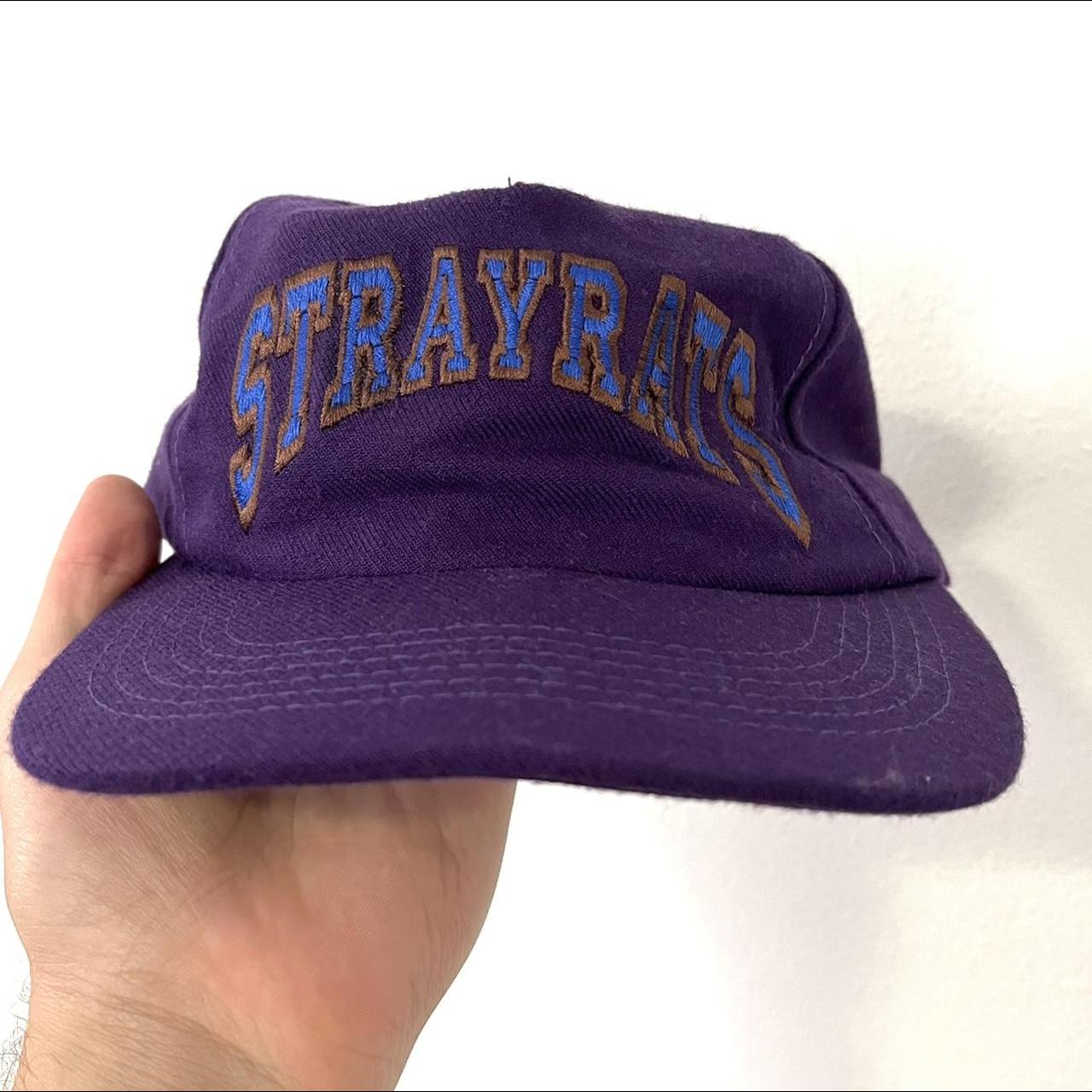 Stray rats arch logo purple snapback hat Tyler the... - Depop