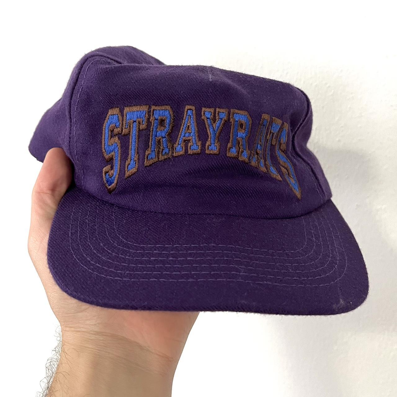 Stray rats arch logo purple snapback hat Tyler the... - Depop