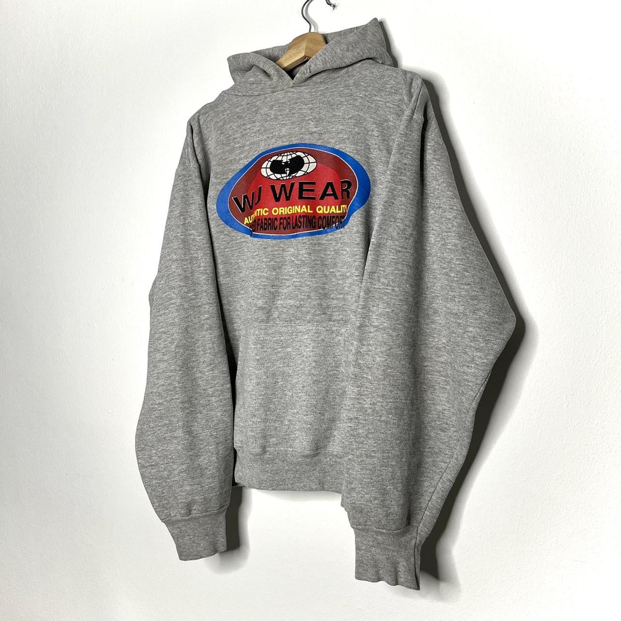 Vintage 90s wu tang clan wu wear hoodie Large, fits... - Depop