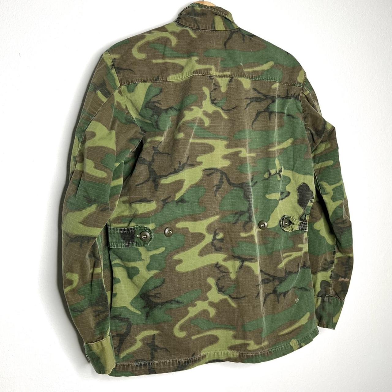 True vintage 60s erdl army military camo field... - Depop