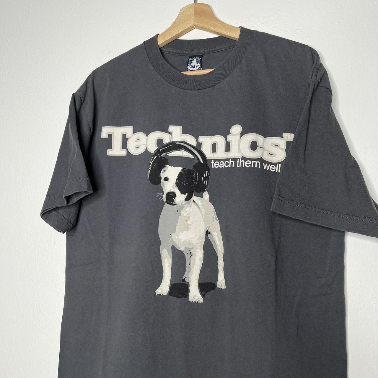 Vintage technics teach them well dog dj t... - Depop