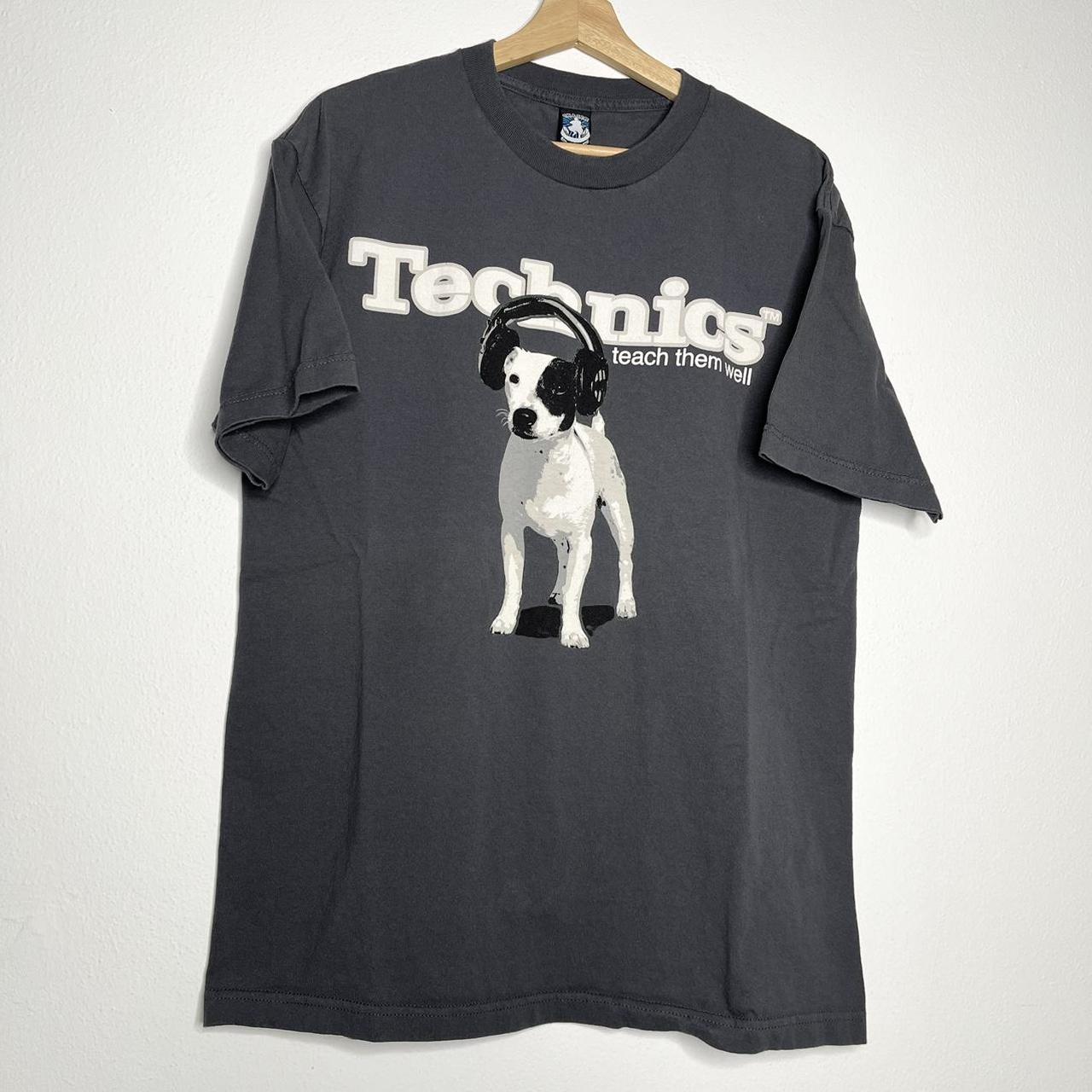 Vintage technics teach them well dog dj t... - Depop