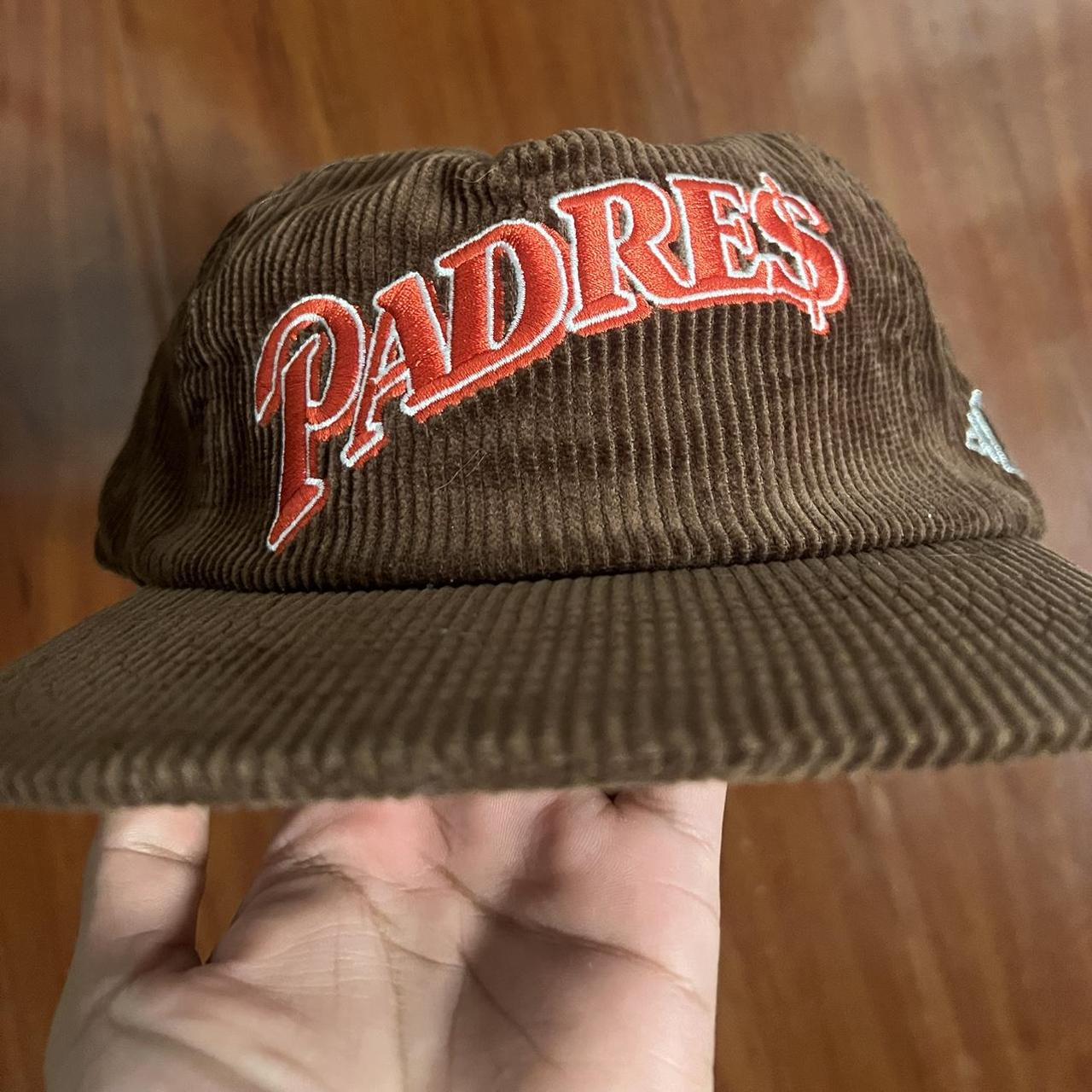 Kthla padres corduroy hat super clean look - Depop