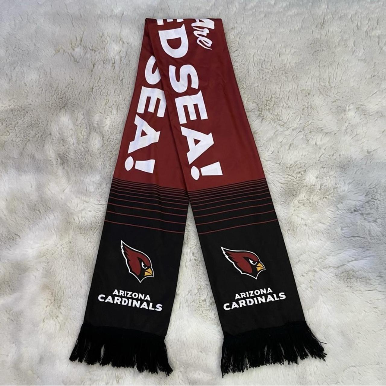 NFL Women's Black and Red Scarf-wraps | Depop
