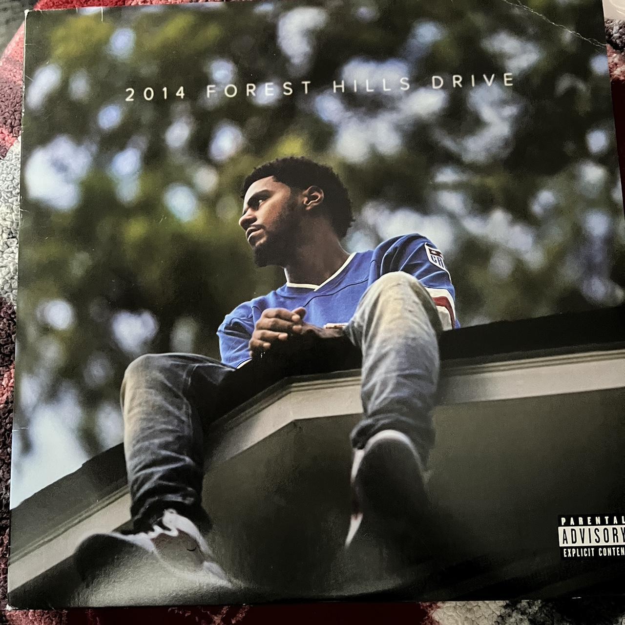 J cole vinyl// 2014 forest hills drive // black... - Depop