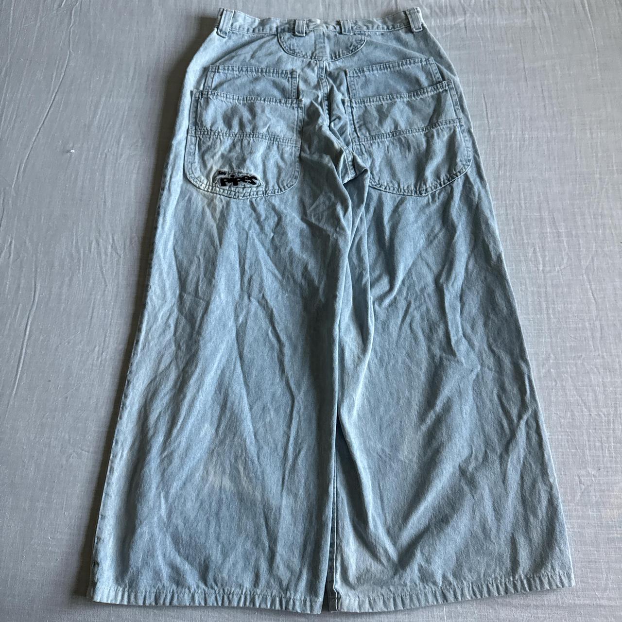 Vintage light Lee pipes jeans Measures about 30”... - Depop