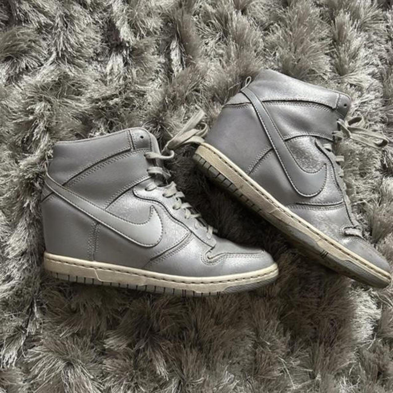 Nike sneaker heels Platform Sneaker Heels by Nike.... - Depop