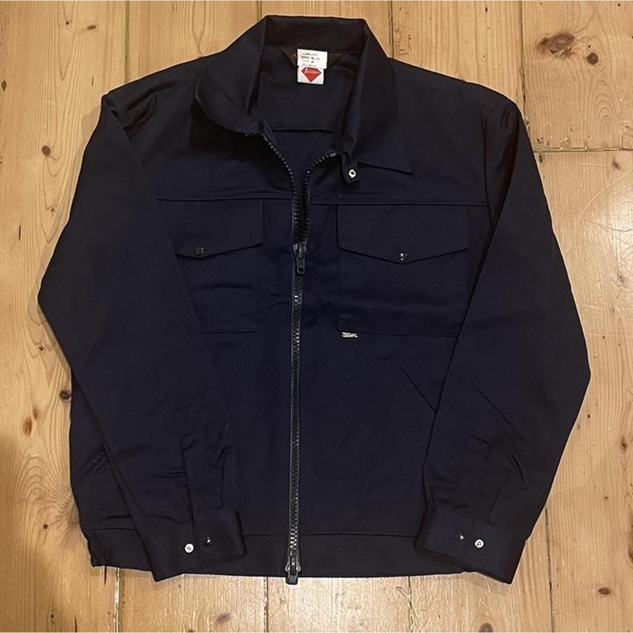 Men's Navy and Blue Jacket | Depop