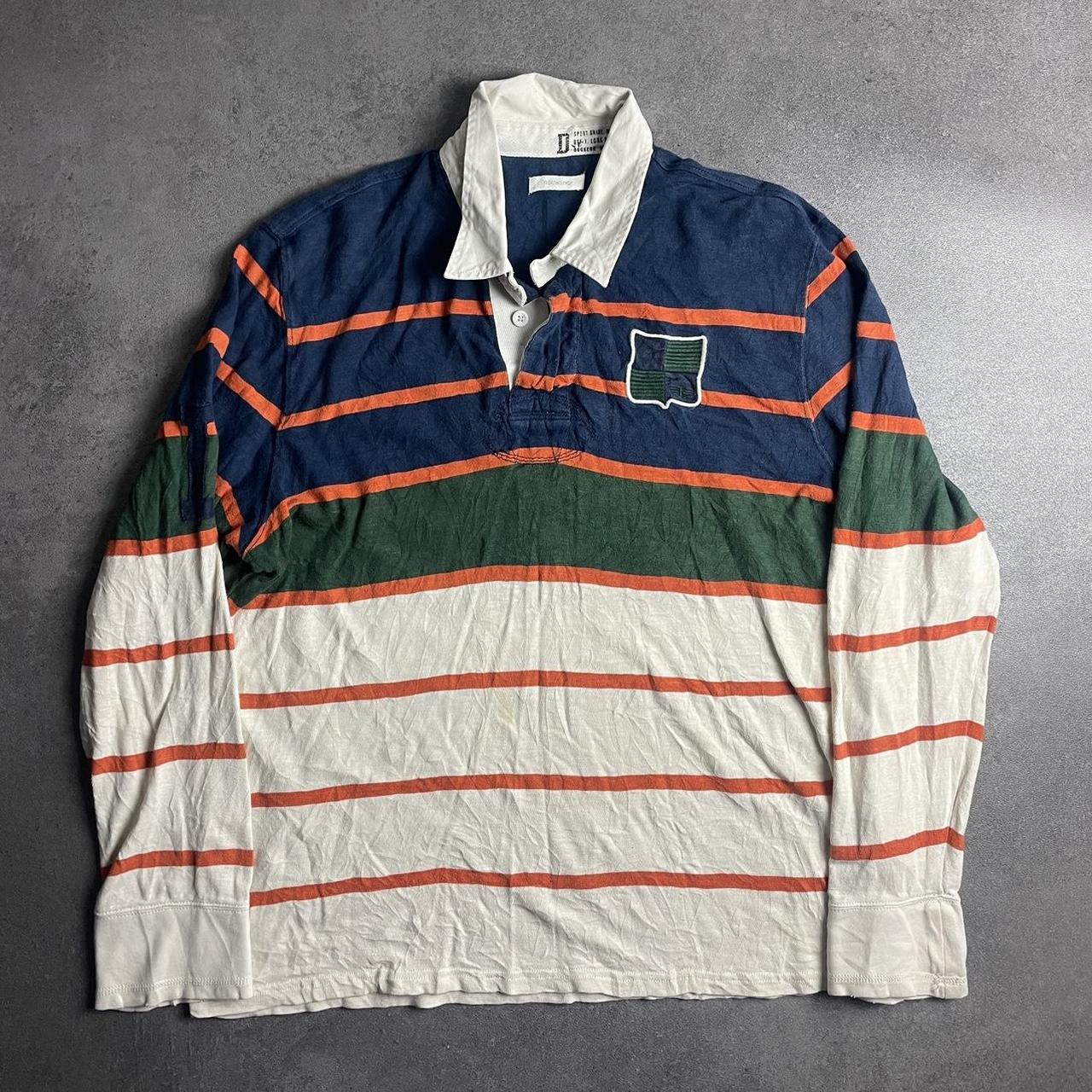 🐻vintage men’s Dockers rugby top 🐻 vintage rugby... - Depop