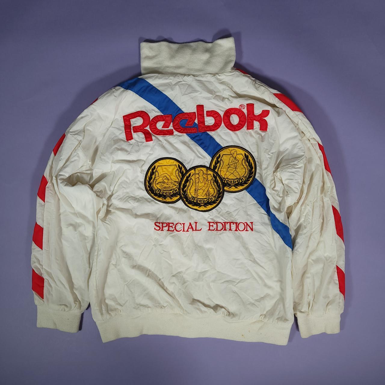 Vintage 90s Reebok Sport Special Edition Olympic... - Depop