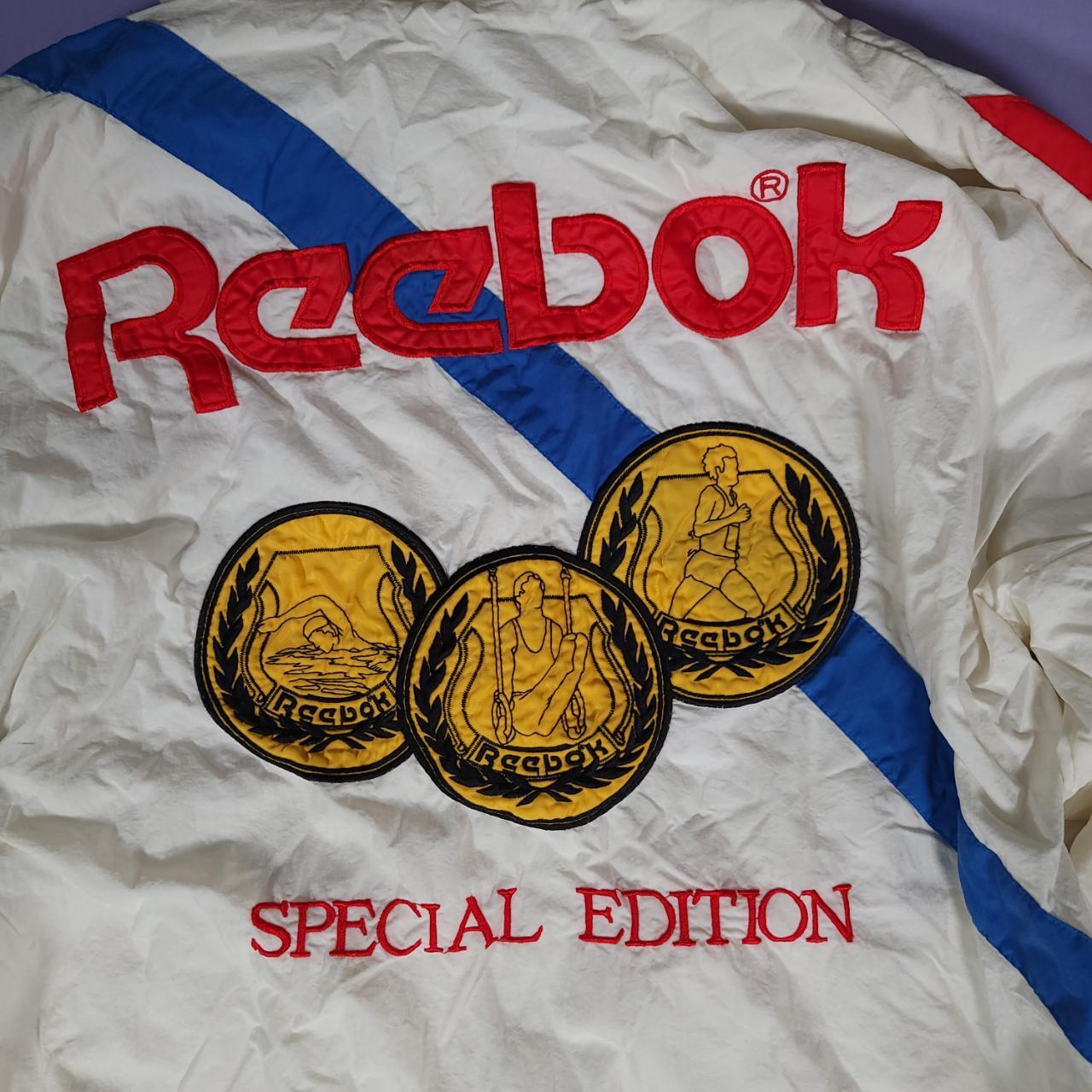 Vintage 90s Reebok Sport Special Edition Olympic... - Depop