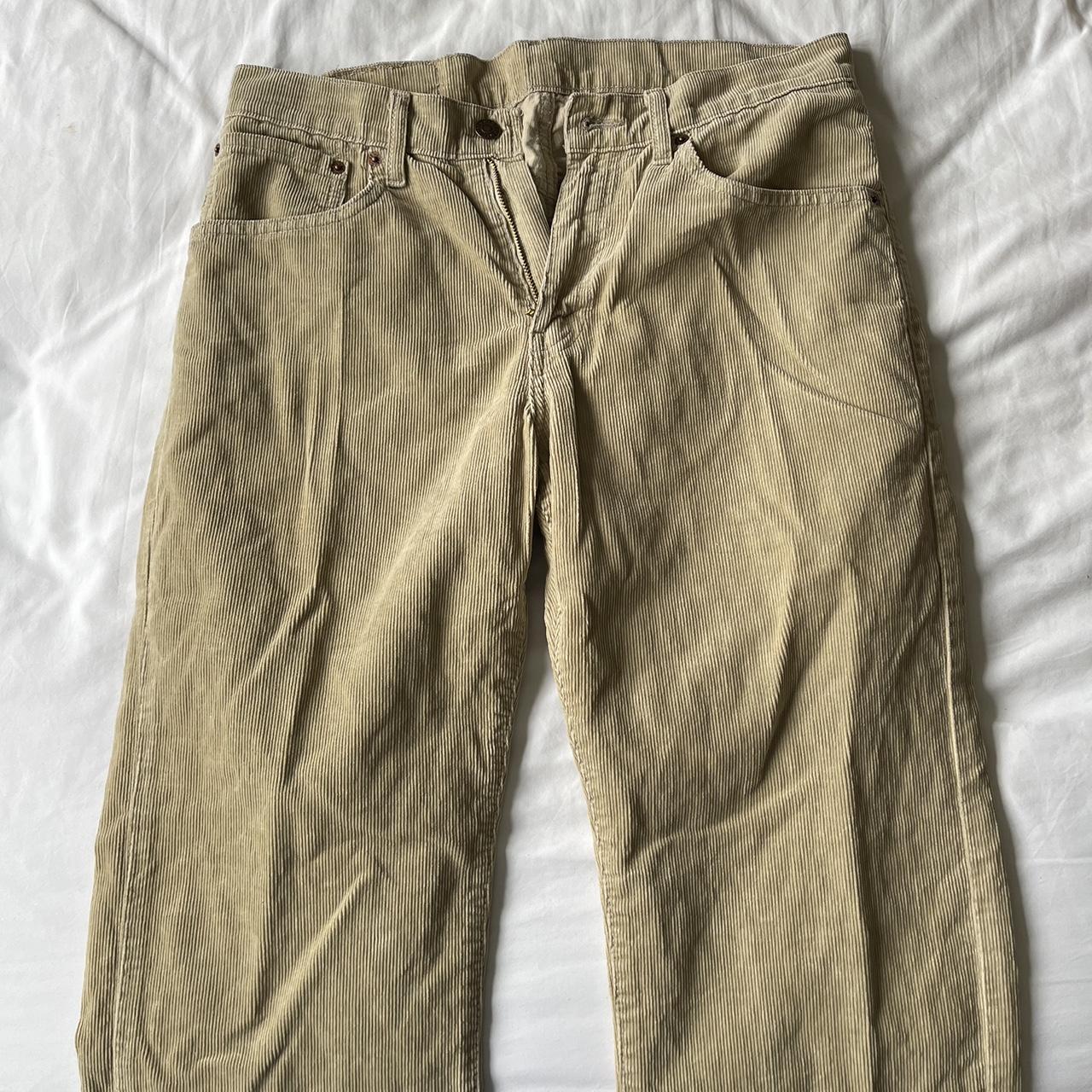 Levis Corduroy Beige cords Corduroy Tan Corduroy... - Depop