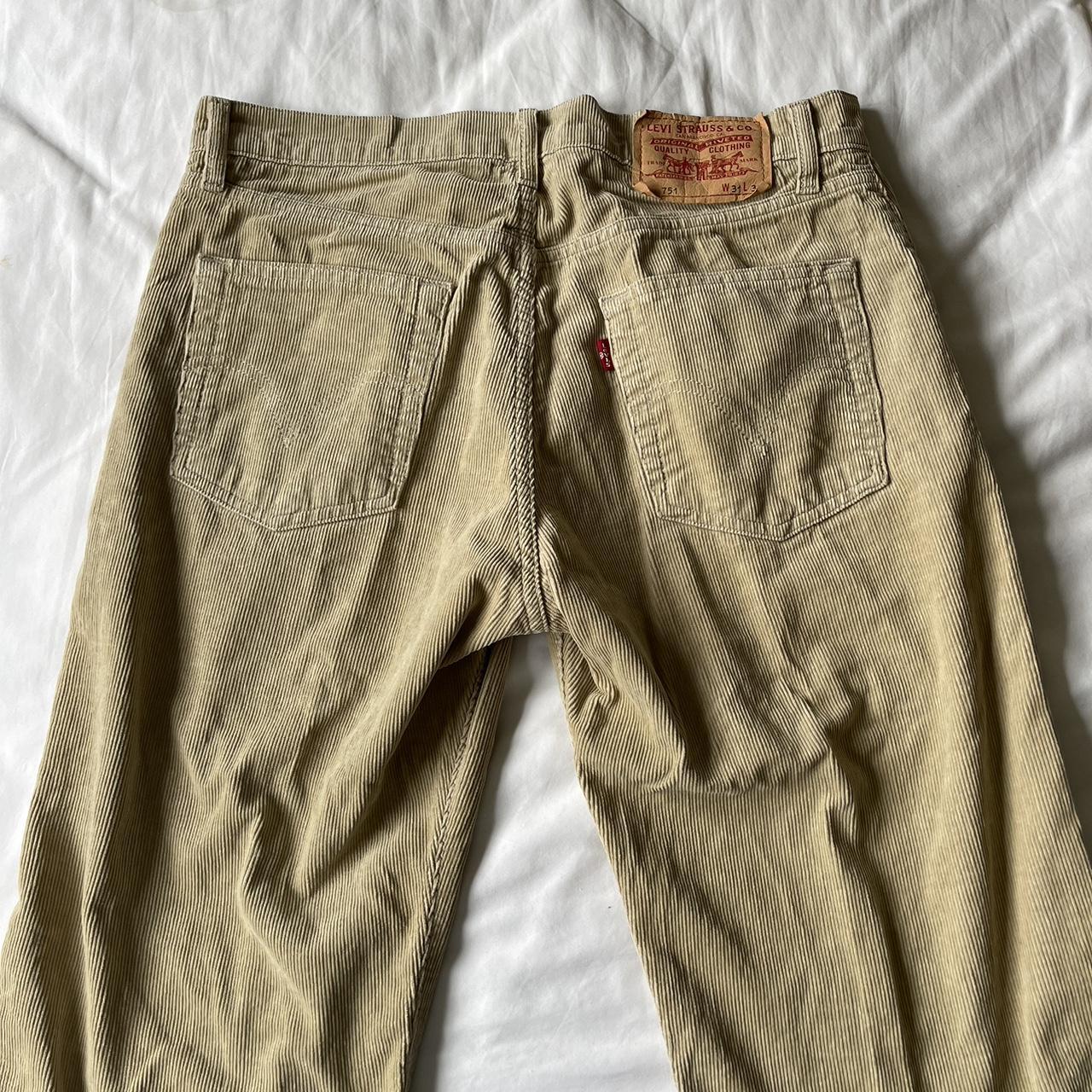 Levis Corduroy Beige cords Corduroy Tan Corduroy... - Depop